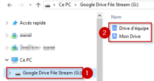 Utiliser la solution Drive File Stream pour Google Drive ! (accès hors ...