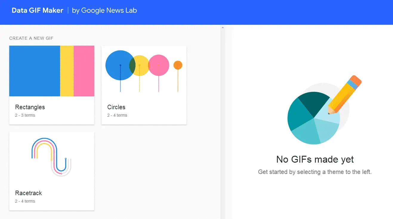 Créer des graphiques animés avec Data Gif Maker