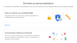 Découvrir et personnaliser les paramètres de son compte Google