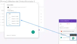 Comment éliminer des choix de réponses avec Google Forms