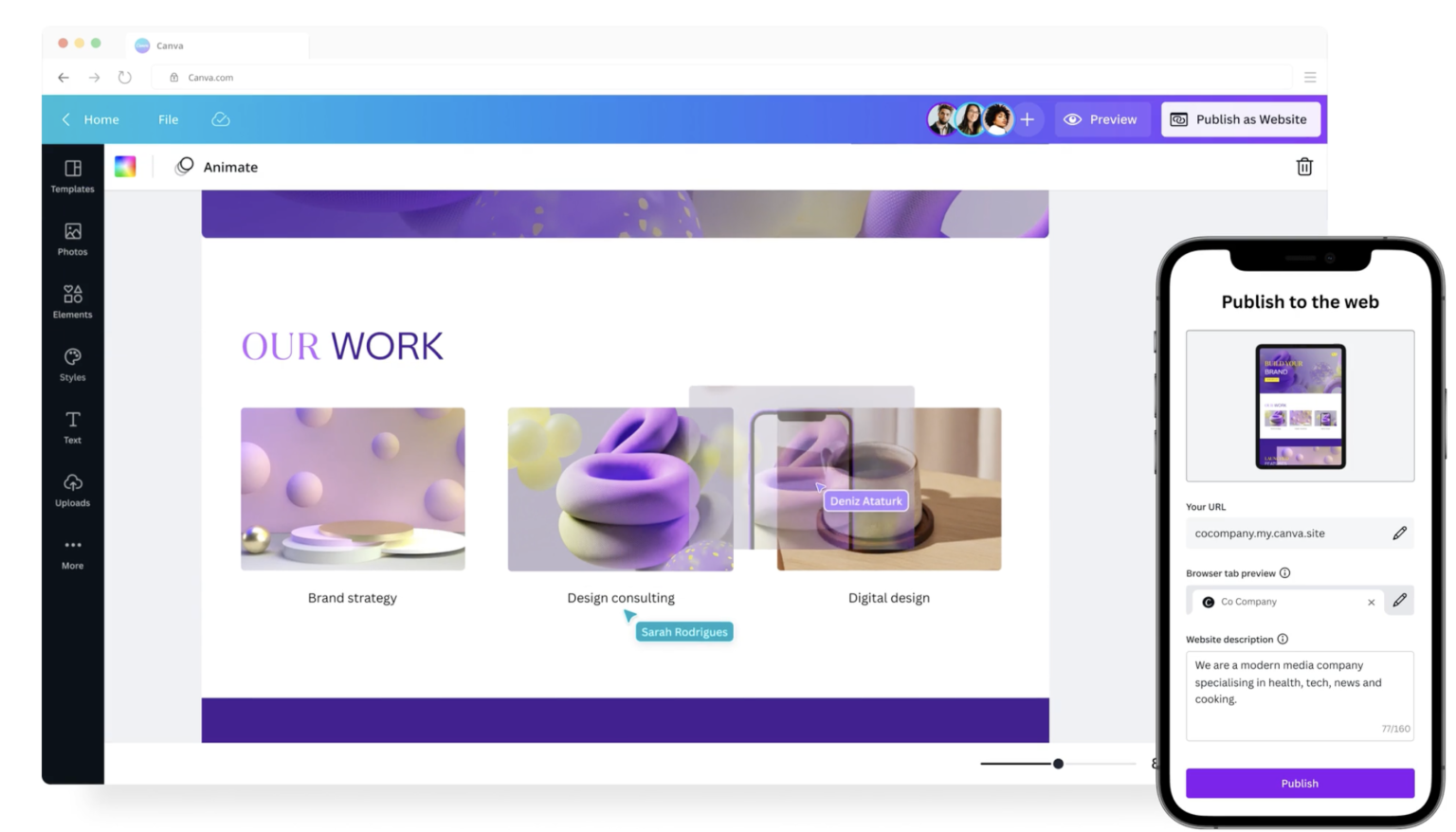 Canva Visual Worksuite : une suite complète d’outils de création